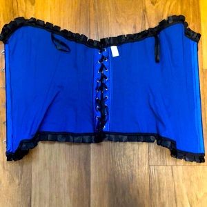 Intimates & Sleepwear | Royal Blue Bustier Corset | Poshmark
